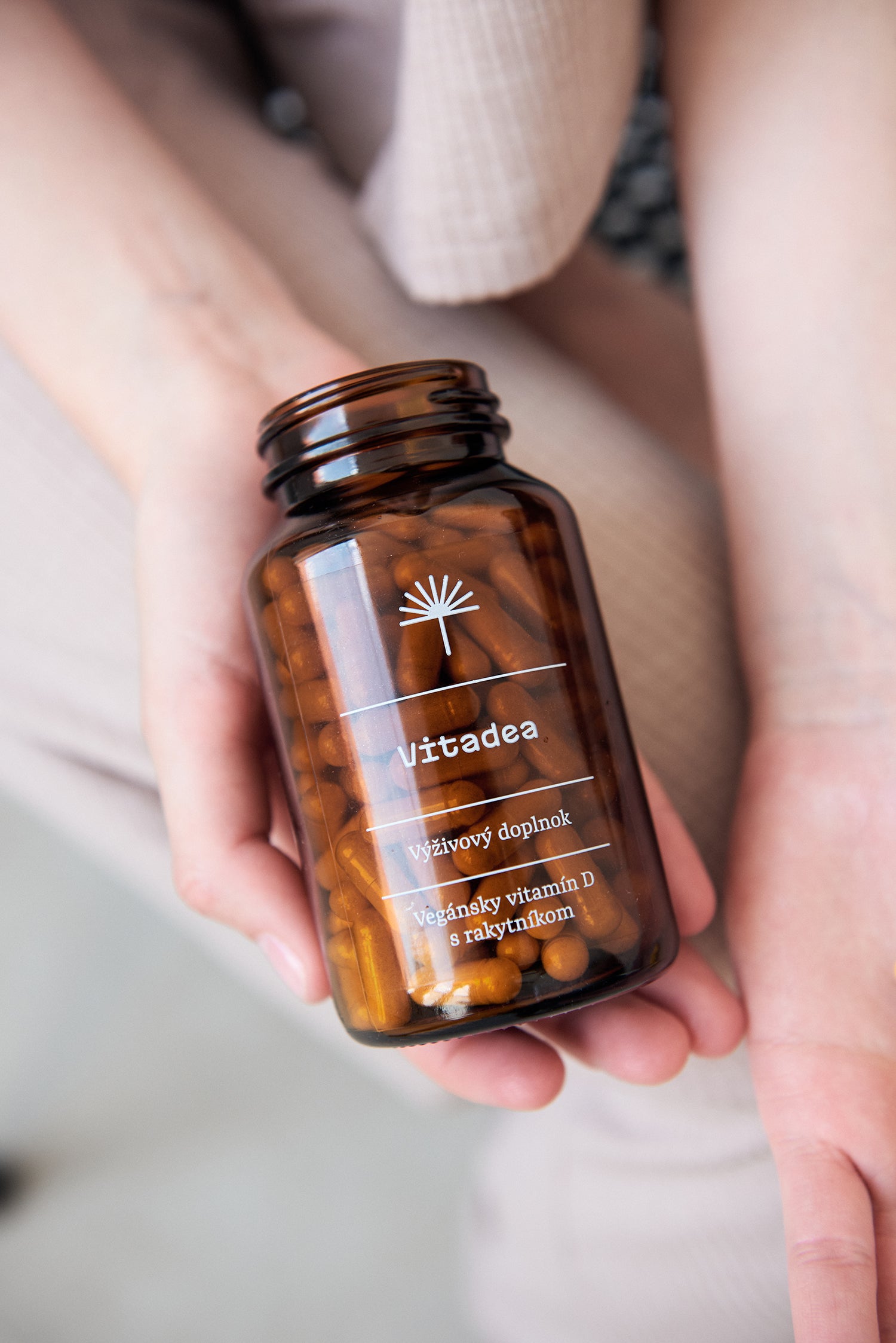 Vitadea – vegánsky vitamín D3 z lišajníka – Modrá púpava